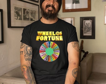 WHEEL OF FORTUNE Game Show T-shirt - Etsy