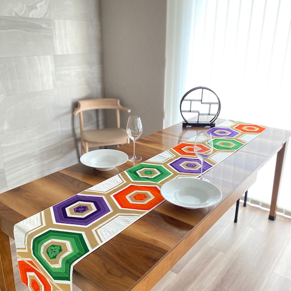 Japanese Table Runner - Etsy