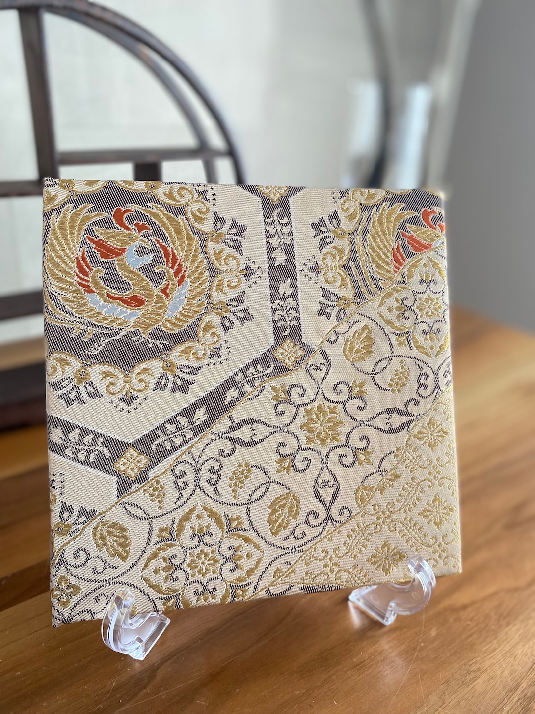 Japanese Obi Wall Art, Fabric Wall Hangings, Modern Asian, Japanese Obi ...