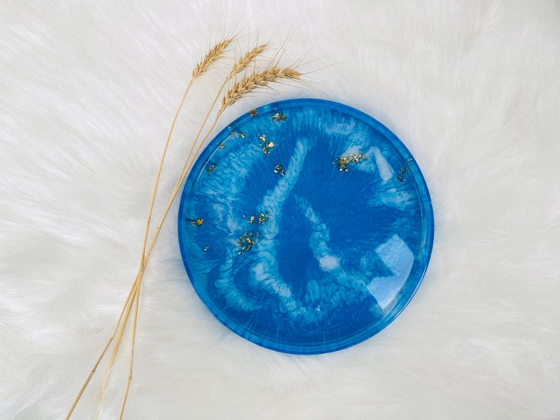 Custom Round Tray, Resin Tray for Kitchen Accessories, Resin Rolling ...