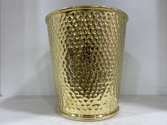 Solid Brass Waste Basket Handcrafted BRASS TRASH CAN Waste - Etsy