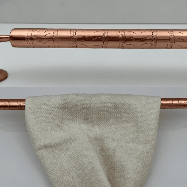 Copper Towel Rack - Etsy