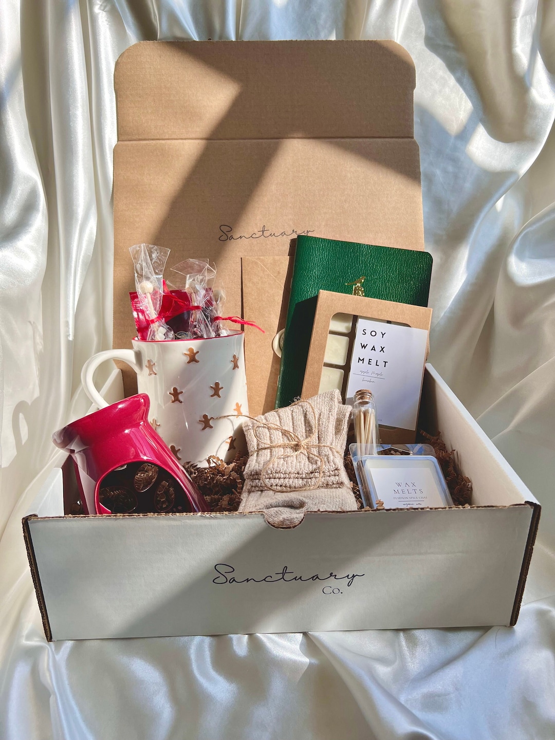 Mens Gift Box, Womens Gift Box, Christmas Gift Box, Neutral Gift Box ...