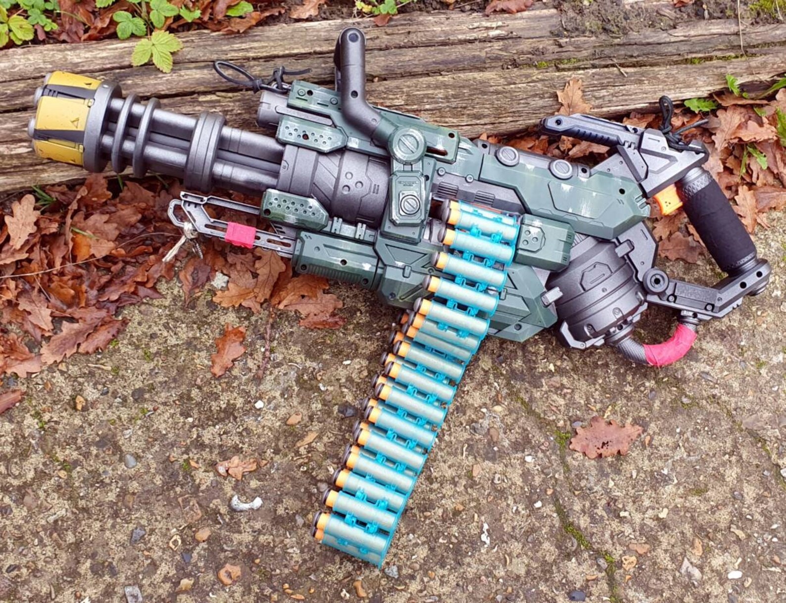 Minigun Nerf réaliste avec tir slam - Etsy France