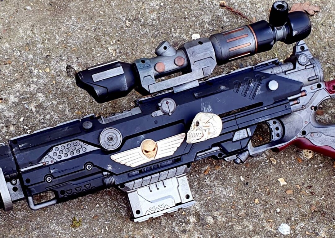 Vindicare Assassin Exitus Rifle, Larp/cosplay - Etsy New Zealand