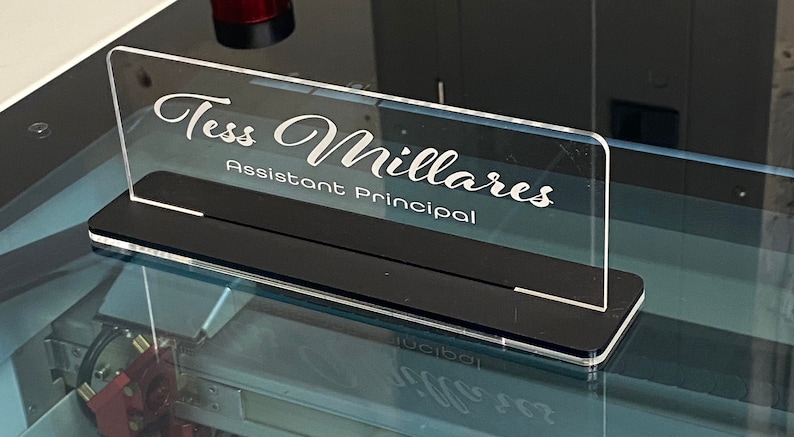 Desk Name Plate - Etsy