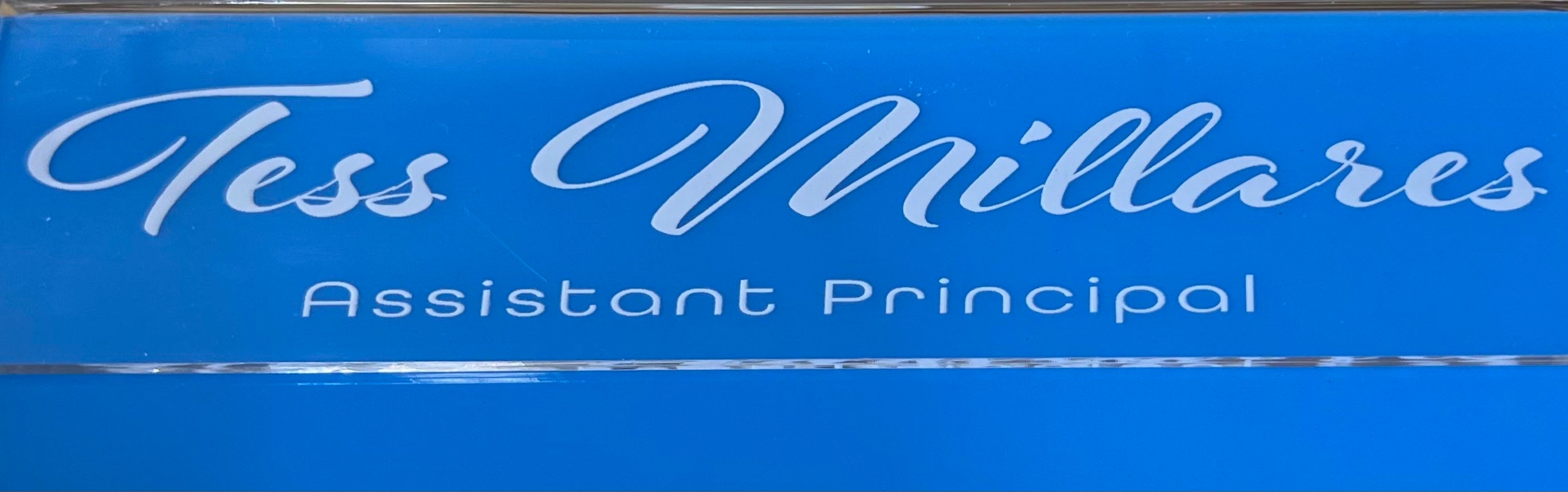 Cubicle Nameplate With Color Backing - Etsy