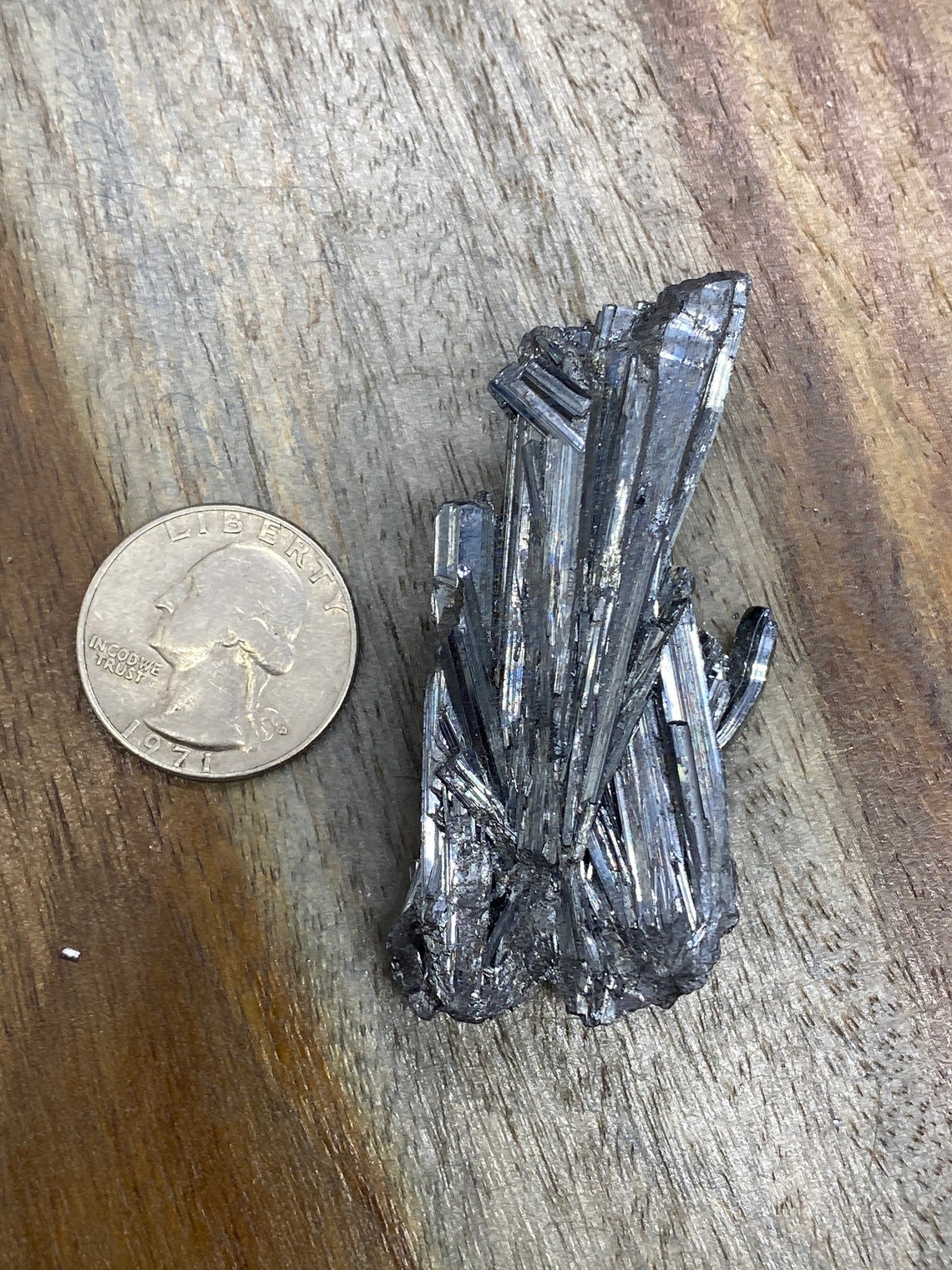 Stibnite Natural Specimen Super high quality 50.76 gram | Etsy