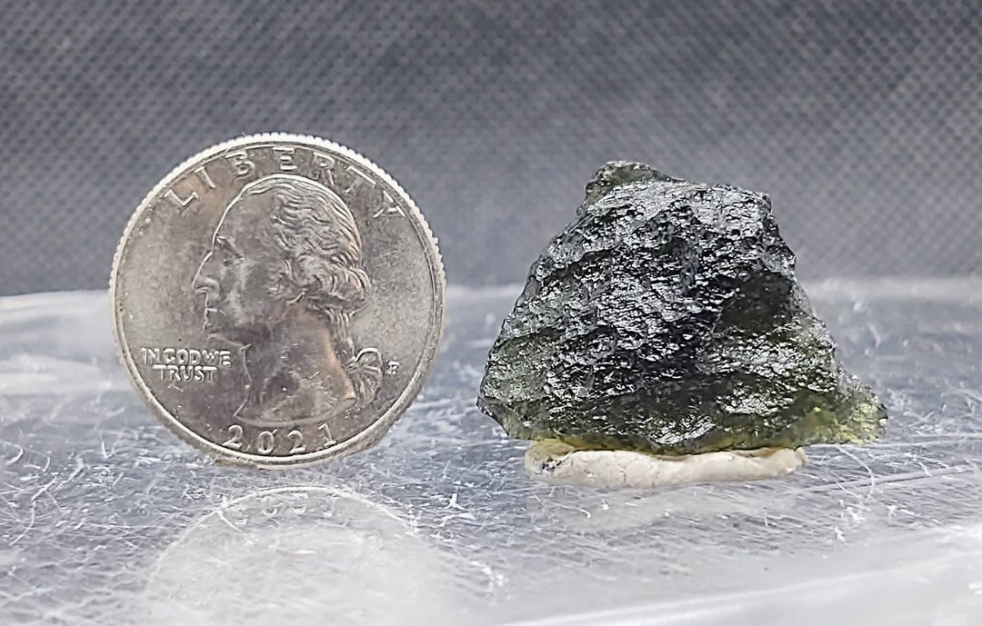 Moldavite Tektite Raw. Amazing Texture, Color and Clarity *trusted ...