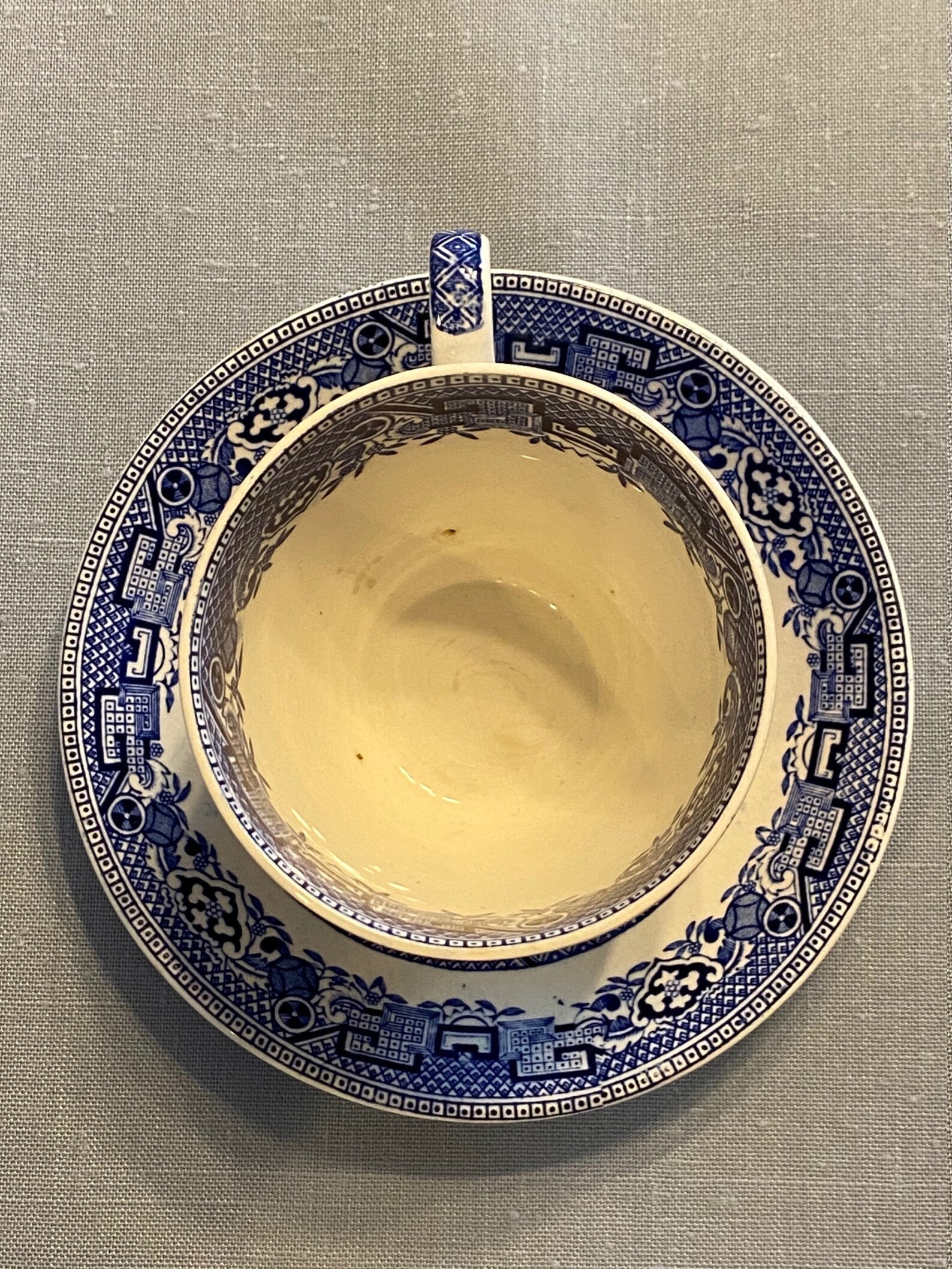 Vintage W. R. Midwinter Ltd. "willow" Cup and Saucer - Etsy