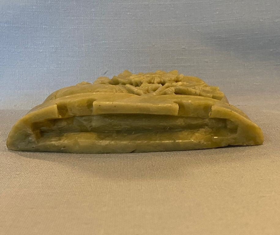 Vintage Soapstone Chinese Inkwell - Etsy