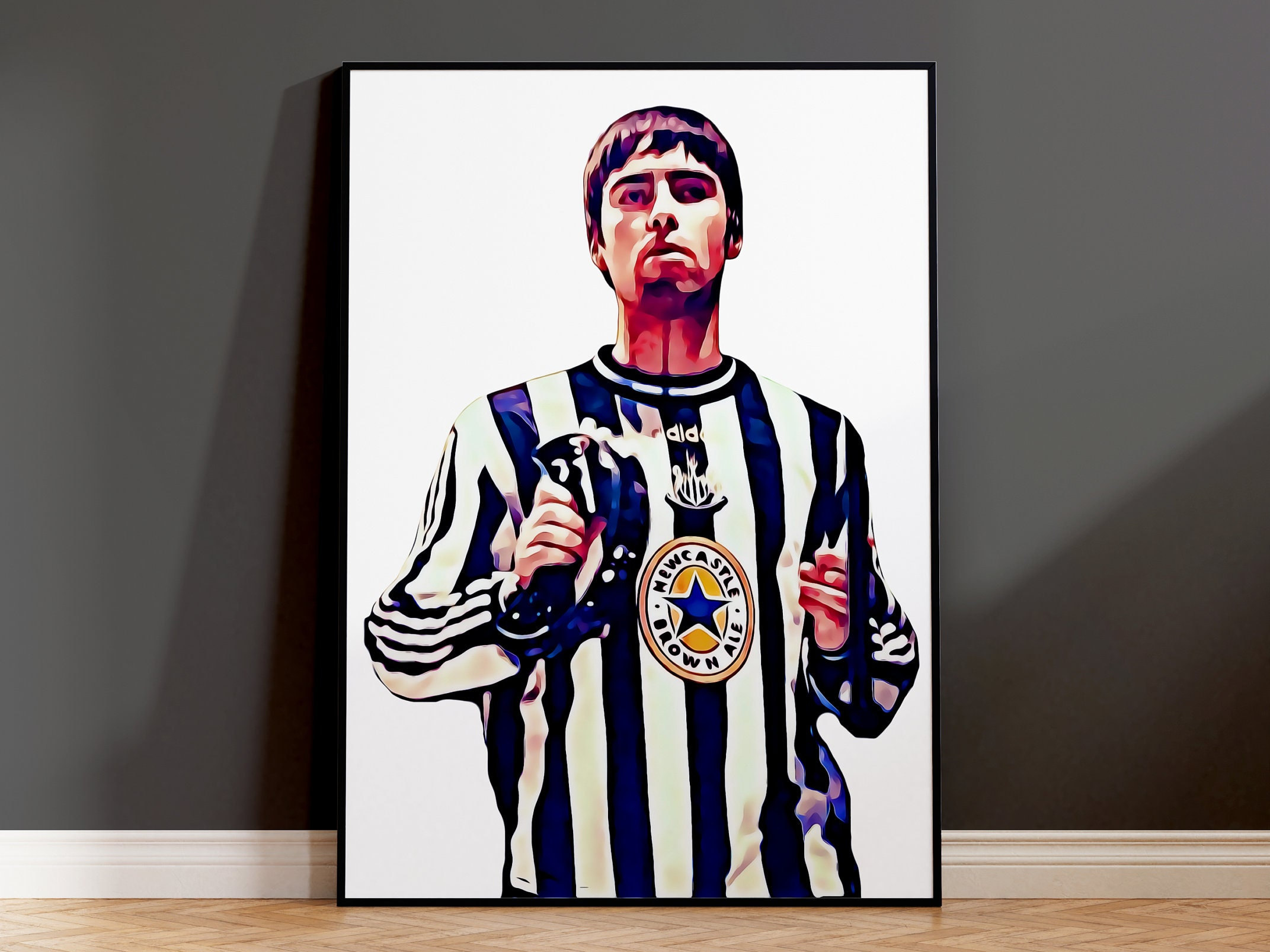 Liam Gallagher Newcastle Poster Oasis Wall Art Liam Gallagher Newcastle ...