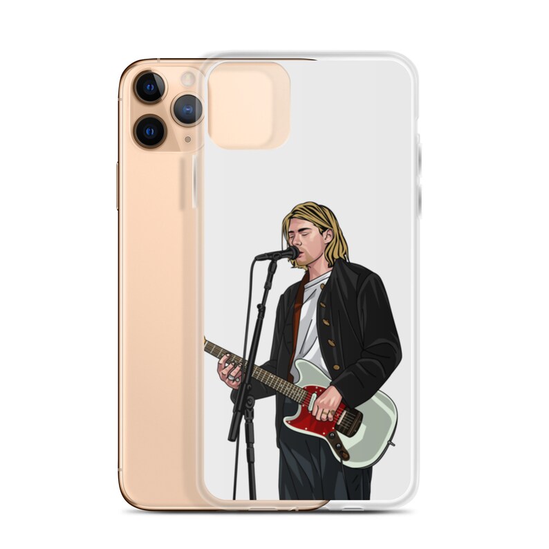 Kurt Cobain iPhone Case Nirvana Phone Case Kurt Cobain Phone Case Kurt ...