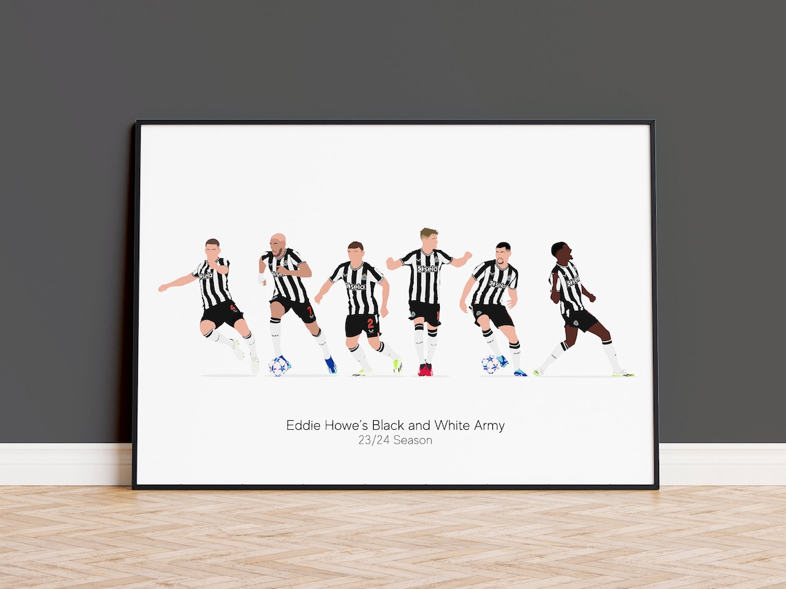 Newcastle United Print Newcastle United Poster Newcastle - Etsy UK