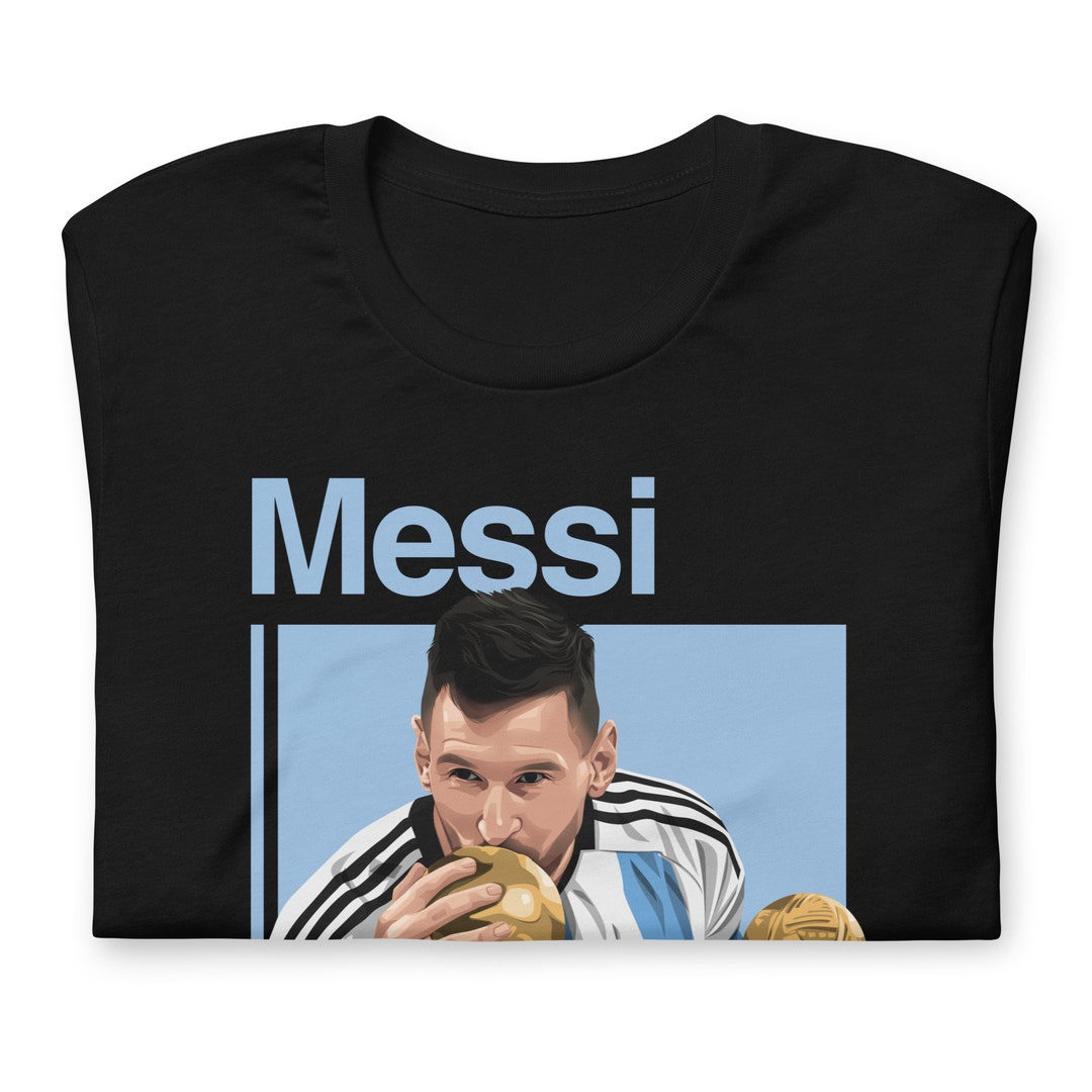 Lionel Messi Argentina T-shirt Messi T Shirt Argentina Fan T Shirt ...