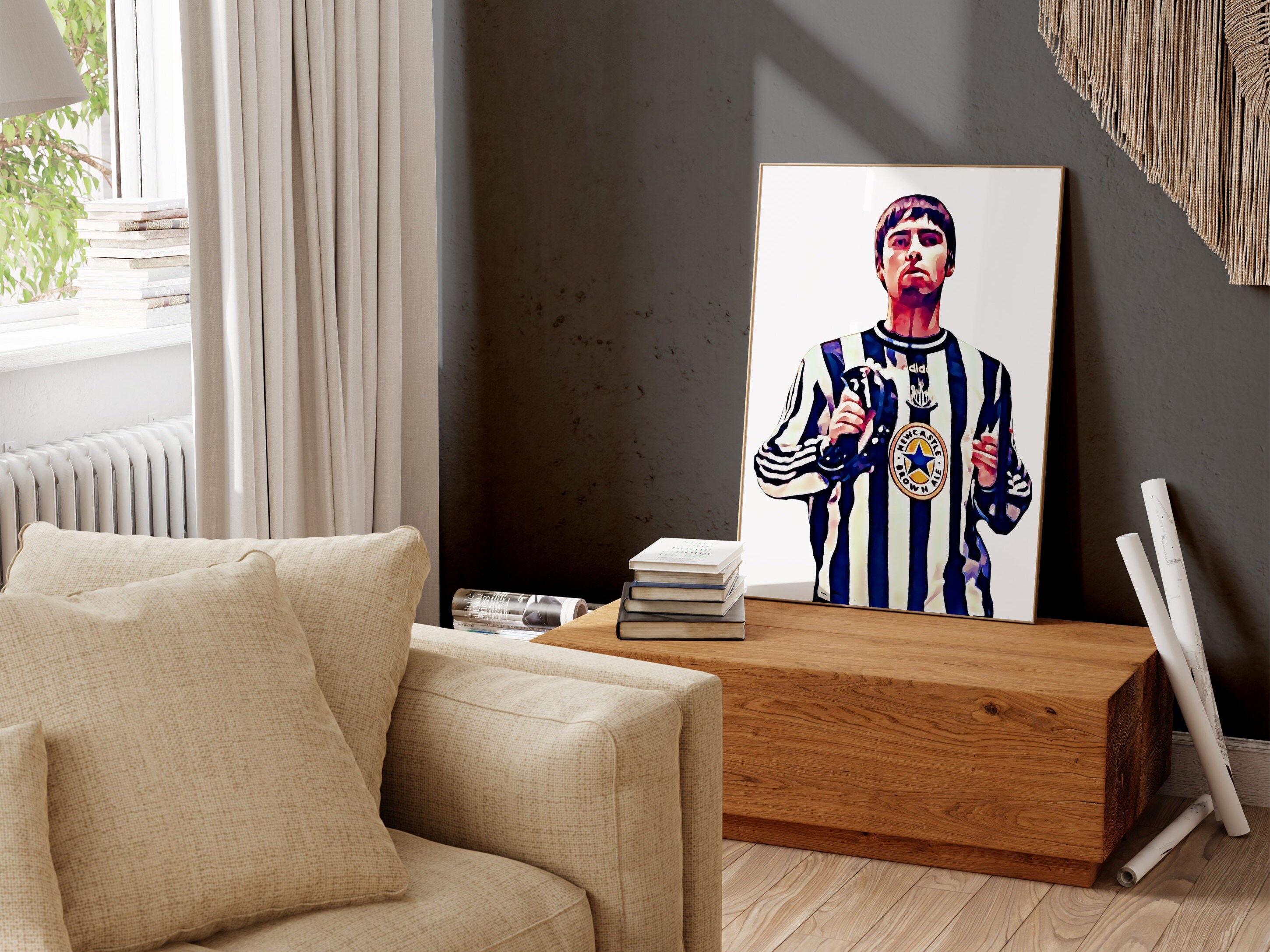 Liam Gallagher Newcastle Poster Oasis Wall Art Liam Gallagher Newcastle ...