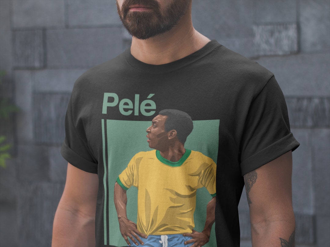 Pelé Brazil T-shirt Brazil Fan T Shirt Brazil Football Clothing Brazil ...