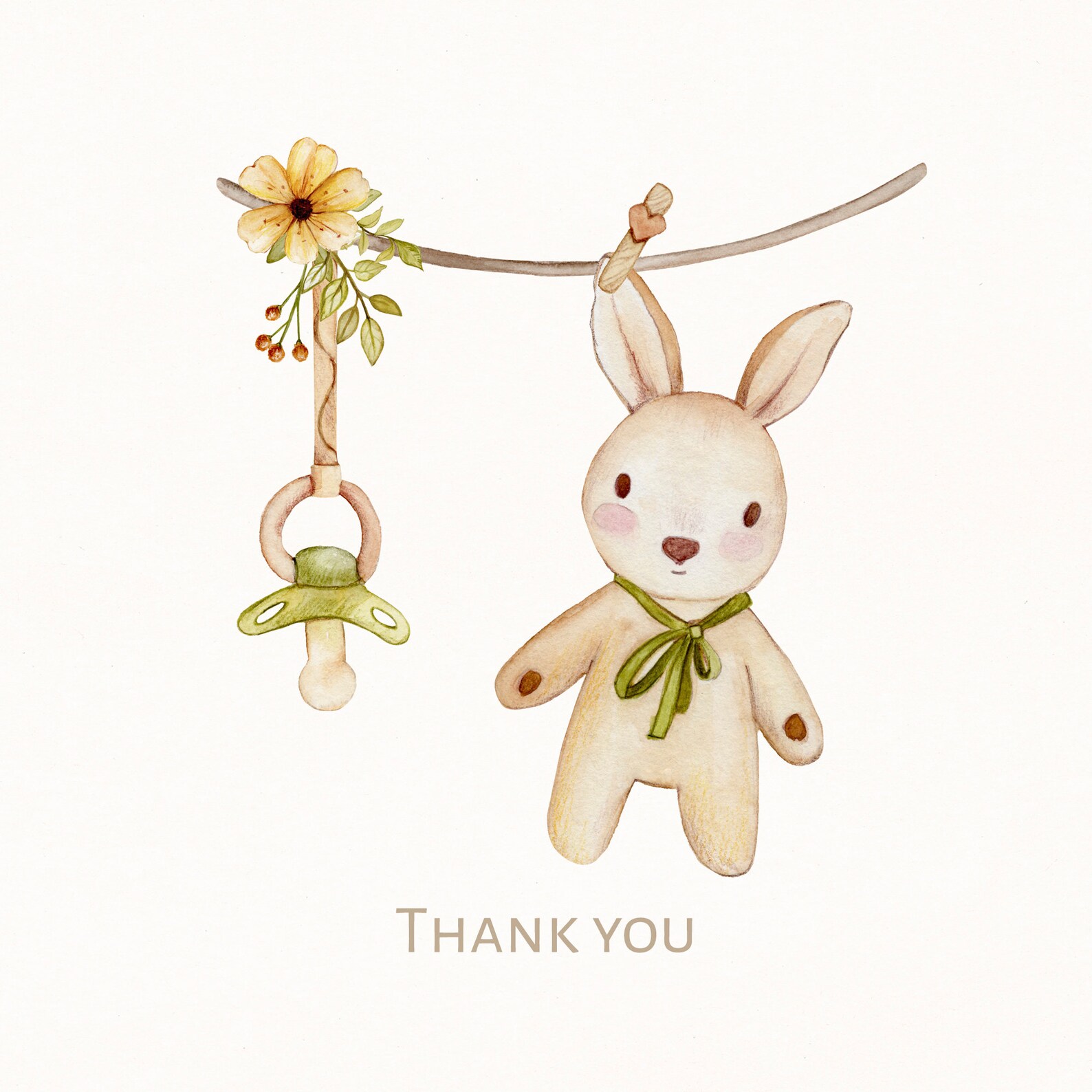 Watercolor Baby Girl Clipart. Baby Shower Invitation Clipart, Nursery ...