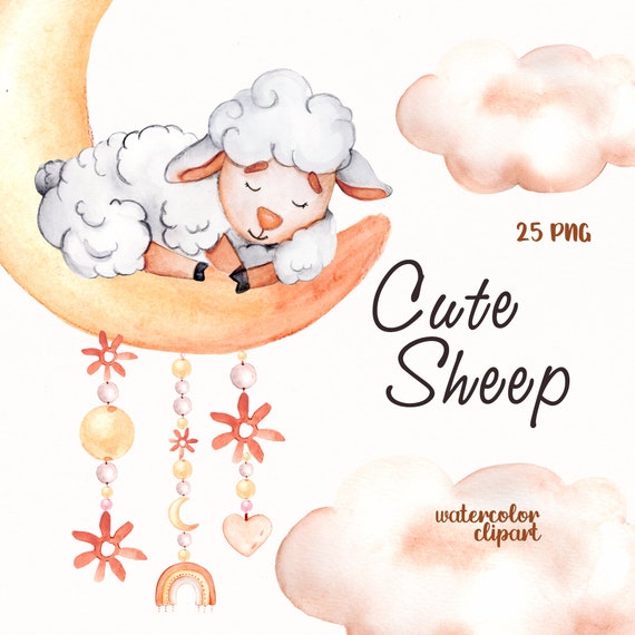 Sleeping Sheep Clipart Pictures