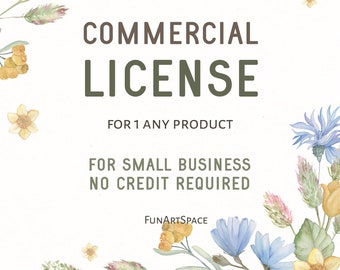 The Commercial License for Small Business NO Credit Required / SINGLE1 ...
