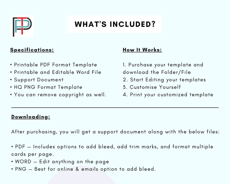 Blank Lesson Plan Template - Etsy