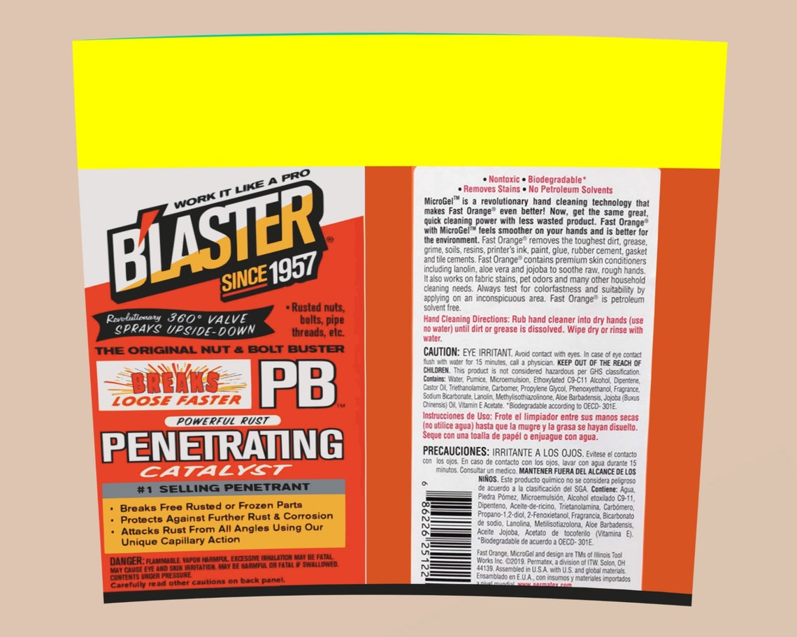 PB Blaster Design PNG High Quality 20oz sublimation | Etsy