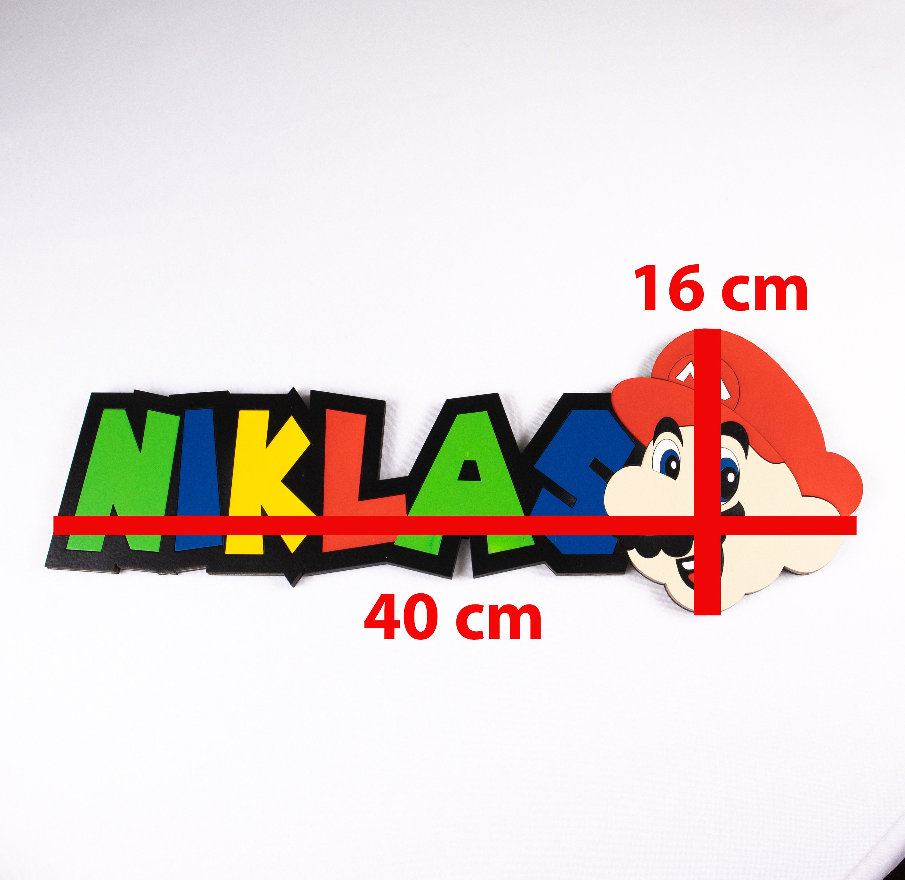 Super Mario Personalized Name Badge Great Gift Ideas - Etsy