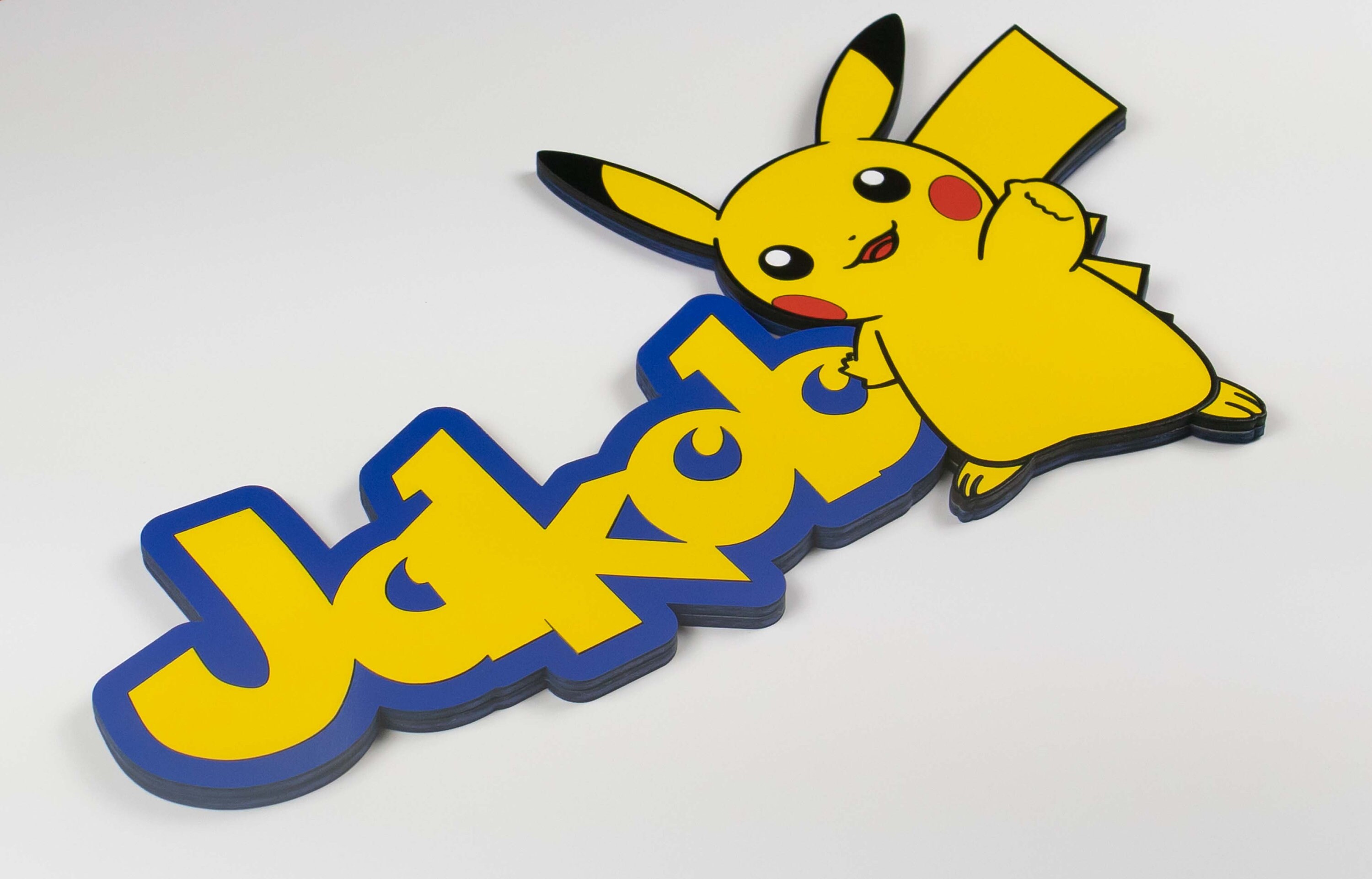 Pikachu Name Tag Pokemon Great Gift Ideas Birthday Present - Etsy