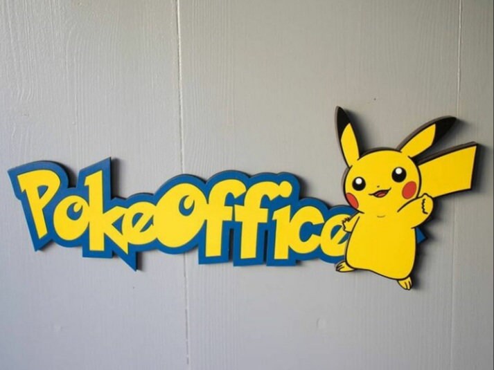 Pikachu Name Tag Pokemon Great Gift Ideas Birthday Present - Etsy
