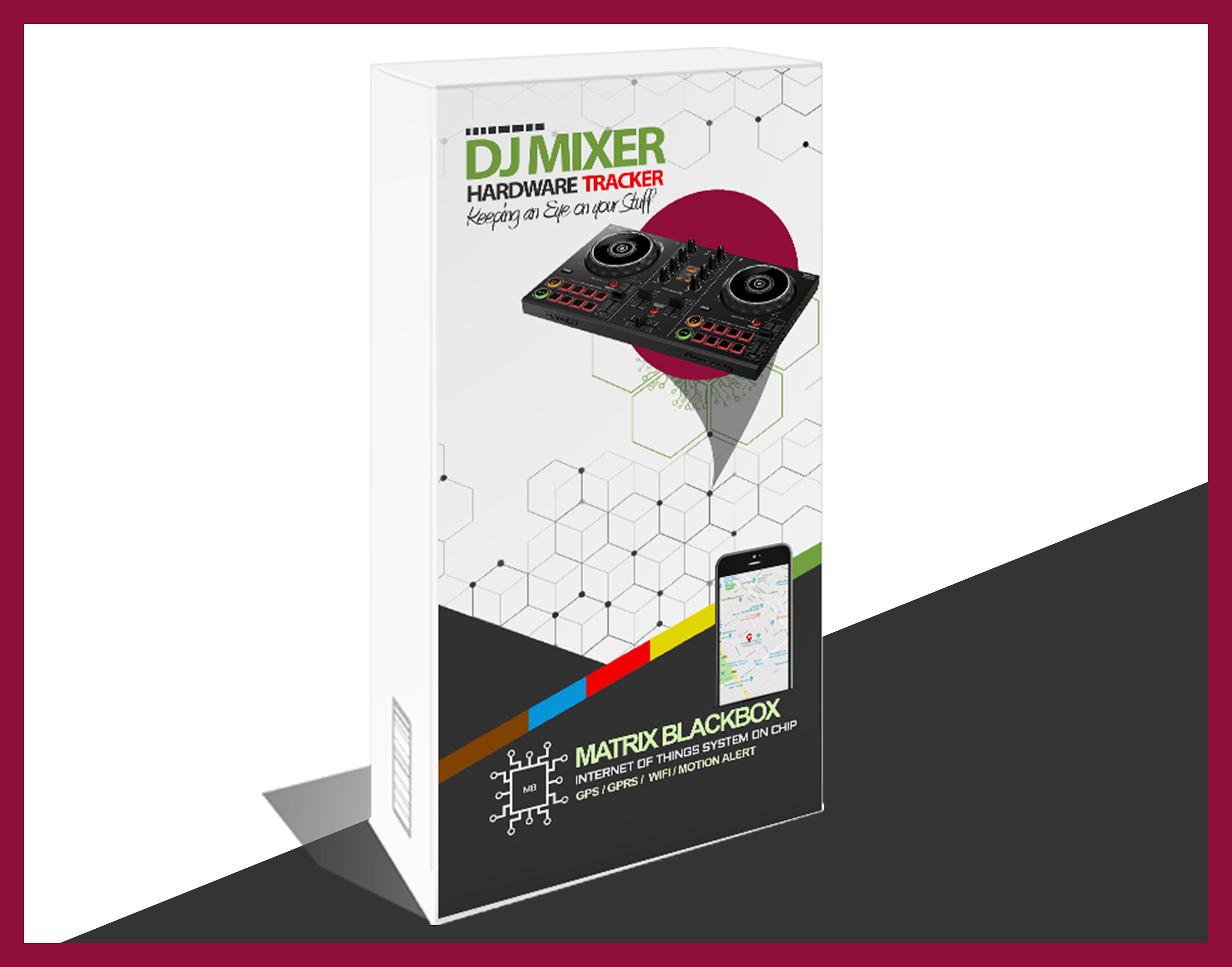 Matrix DJ Mixer Blackbox Hardware de seguimiento de IoT para ...