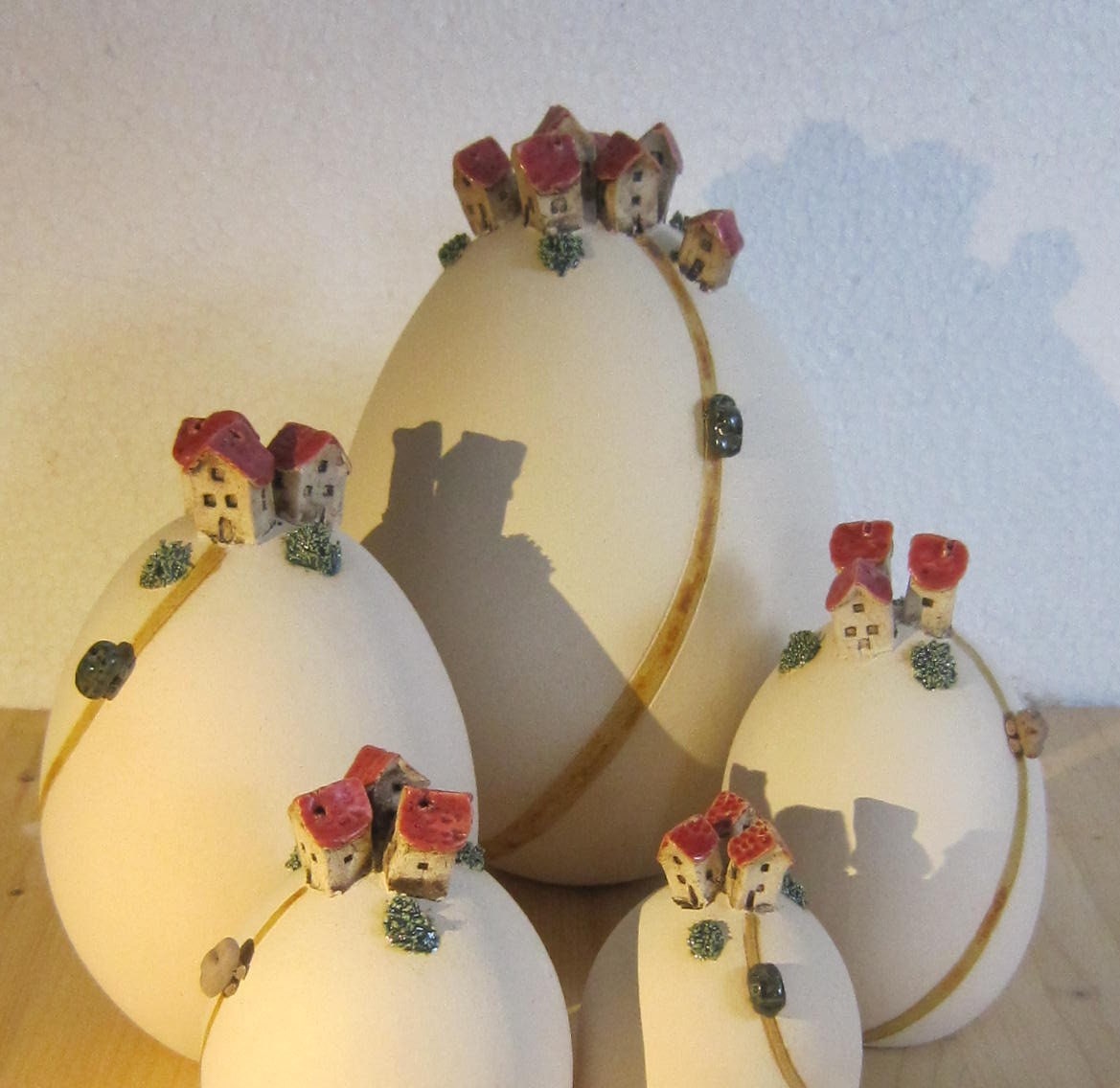 Keramik Ostereier Gro