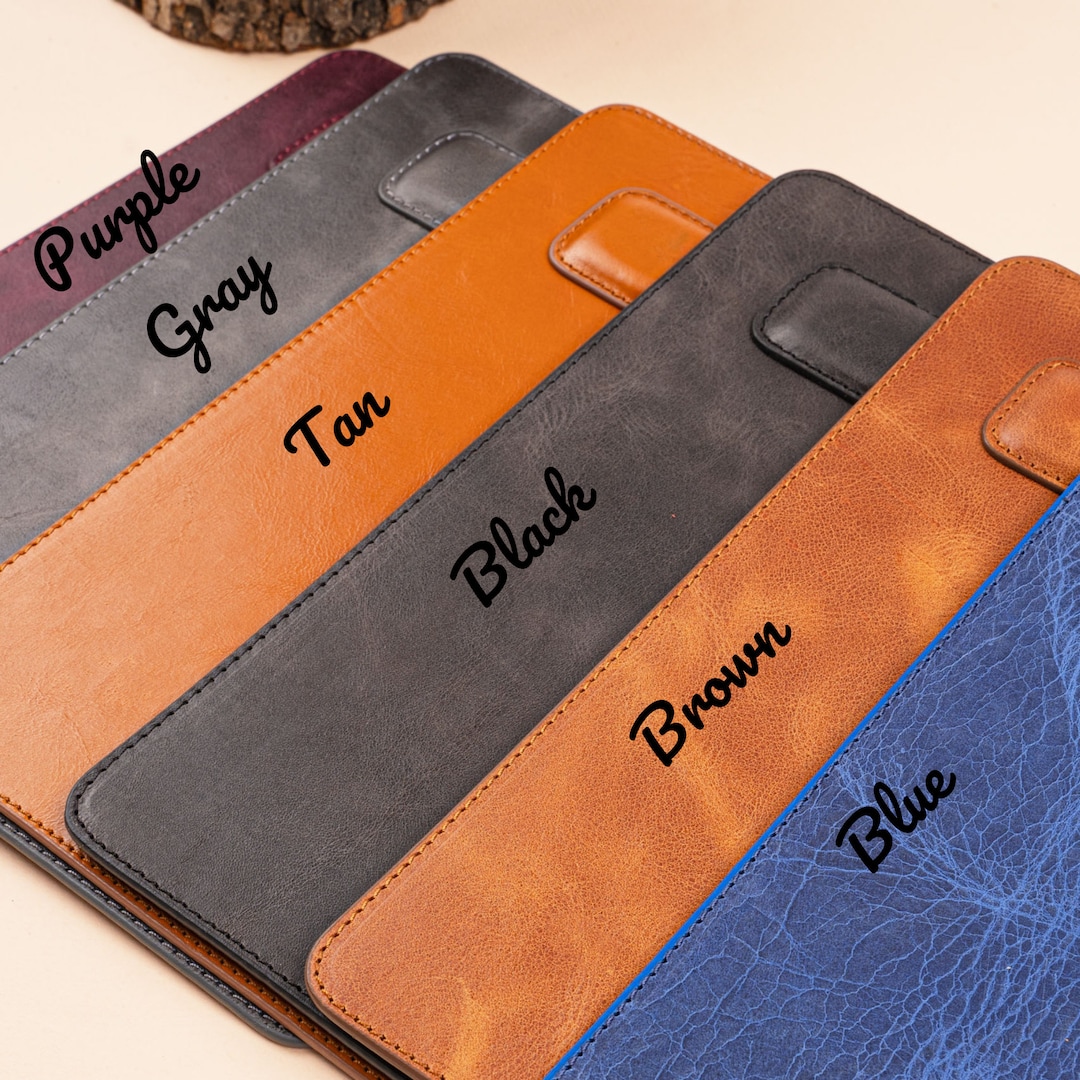 Leather Mouse Pad Modern Table Decor Personalized Mouse Pad Custom ...