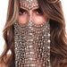Antique Silver Face Chain for Ladies, Face Veil Mask, Handmade Face ...