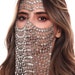 Antique Silver Face Chain for Ladies, Face Veil Mask, Handmade Face ...