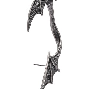 Bat Wing Ear Cuff, Single Bat Wing Stud Cuff Earring, Bat Wing Ear Wrap ...