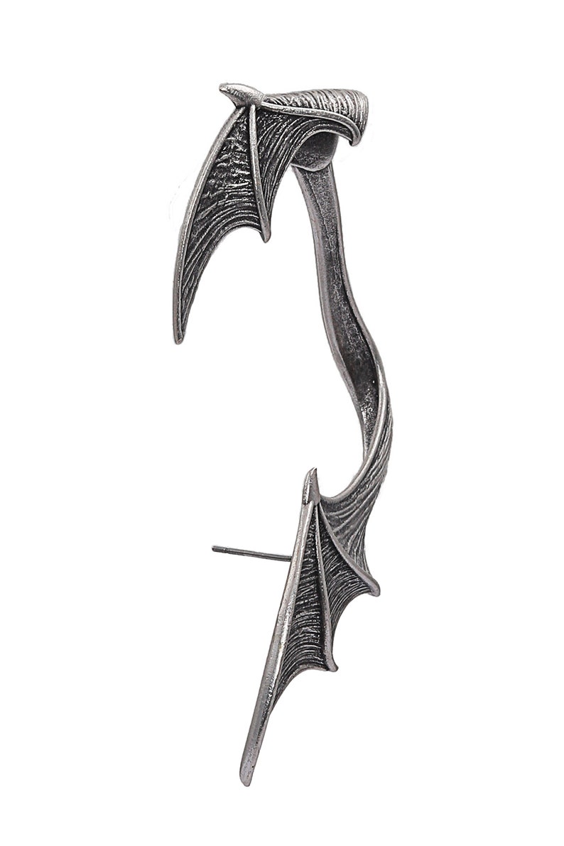 Bat Wing Ear Cuff Single Bat Wing Stud Cuff Earring Bat Wing - Etsy