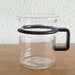 Single Vintage Black 80s Bodum Glass Tea Cup, Black Bodum Picard Cup ...