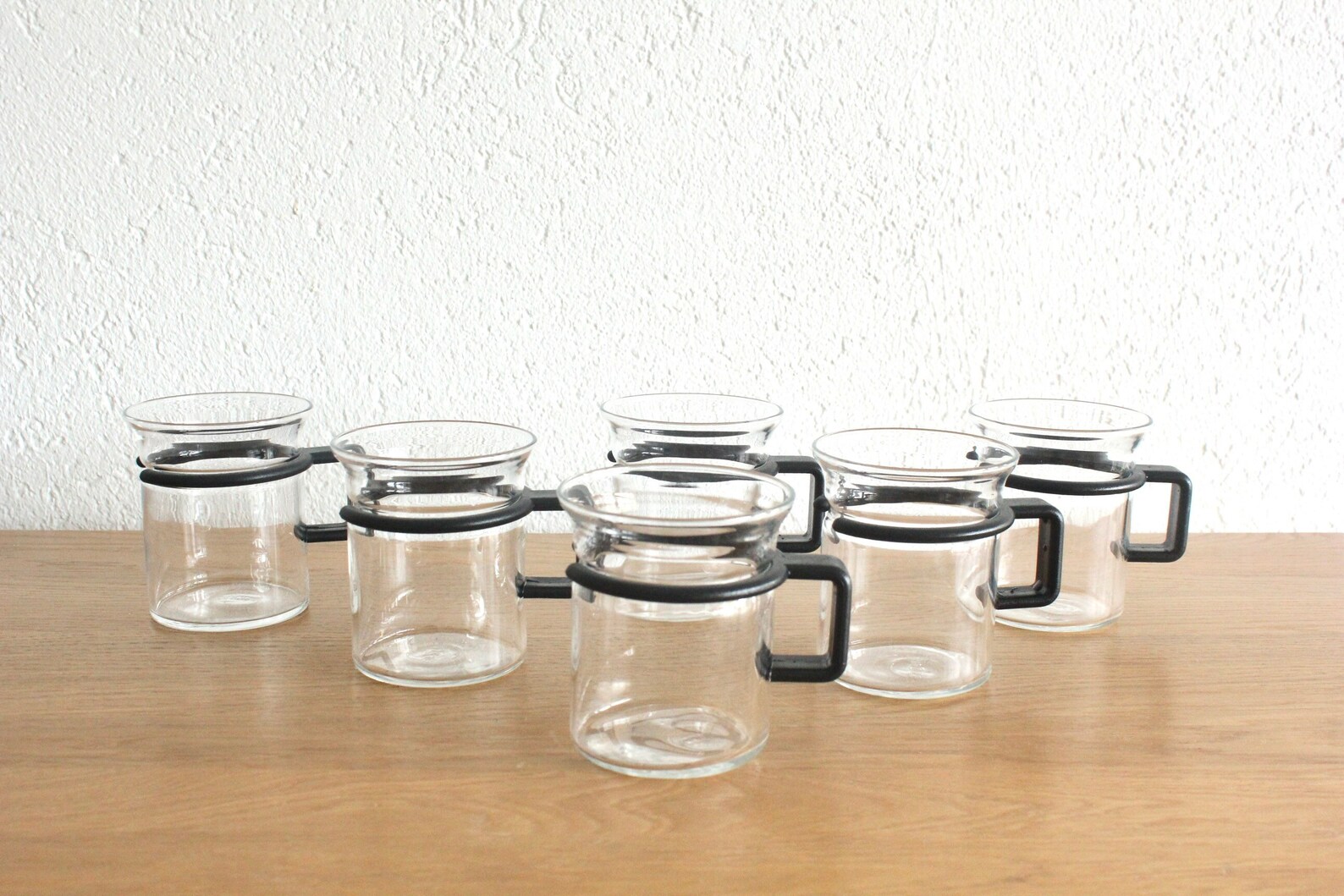 Single Vintage Black 80s Bodum Glass Tea Cup, Black Bodum Picard Cup ...