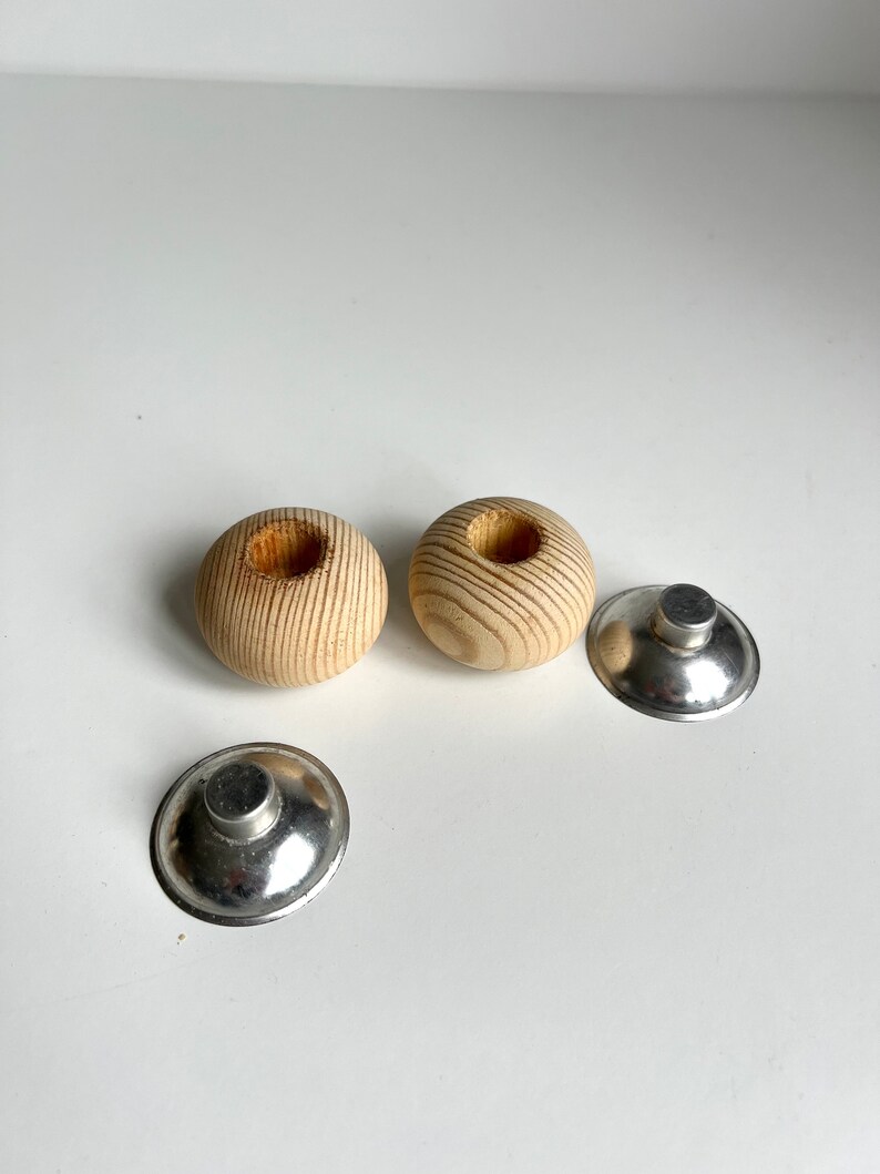 Set of 2 Vintage Finnish Aarikka Finland Wooden Candle Holders - Etsy ...