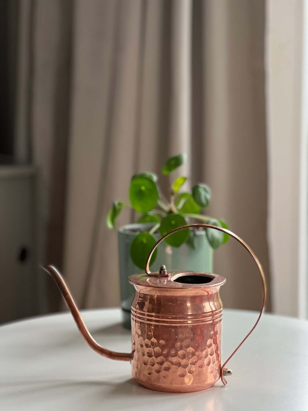 Vintage Copper Watering Can, Vintage Watering Can, Vintage Garden ...