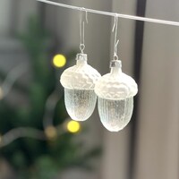 Glass Acorn - Etsy