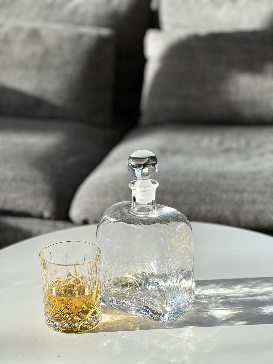 Dartington ‘glen’ Spirit Decanter, 1970s Glass Decanter, English ...