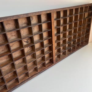 Long Vintage Rustic Letterpress Drawer, Type Drawer, Type Case Drawer ...