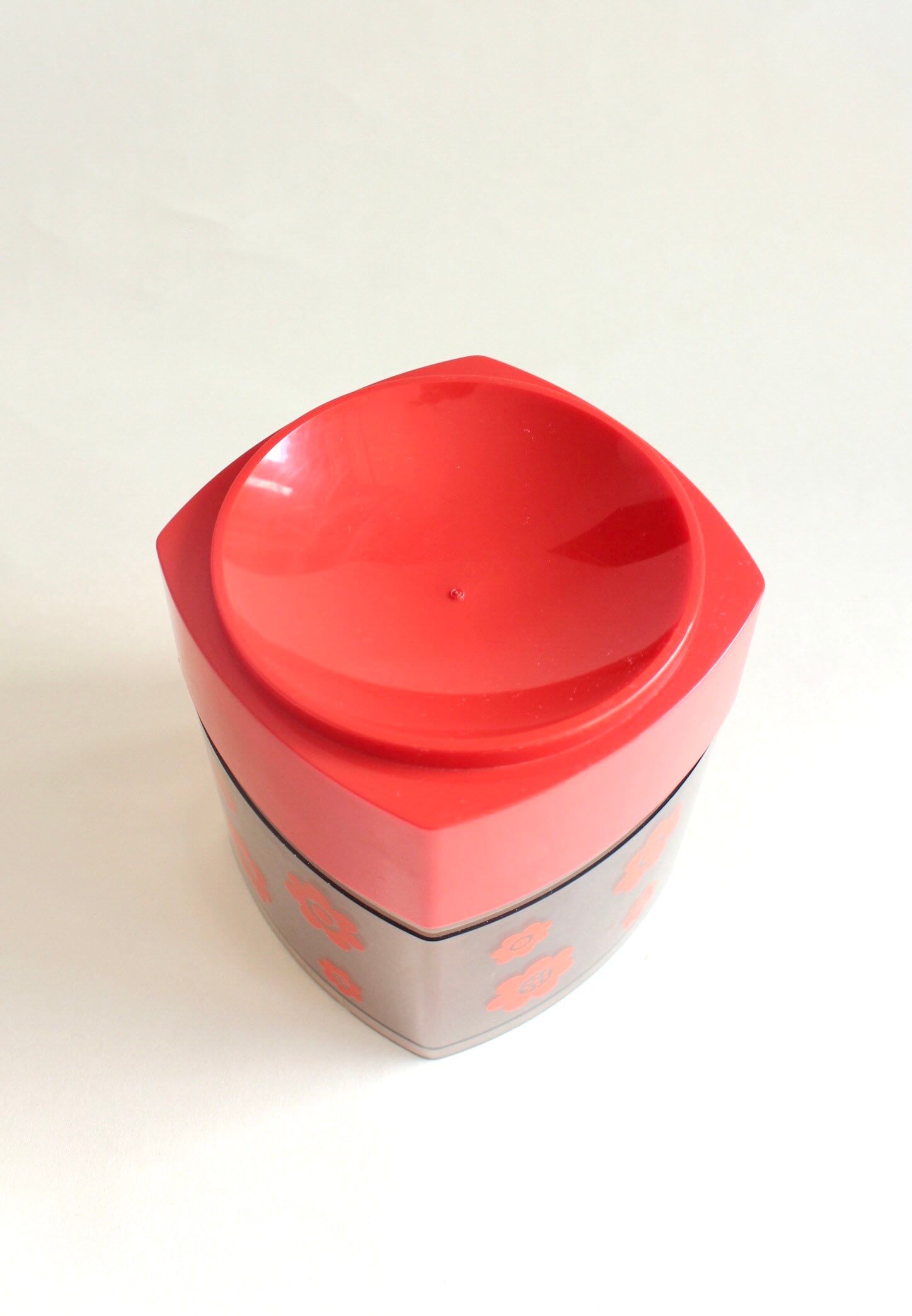 Retro Red Container Retro Storage Container Retro Red - Etsy