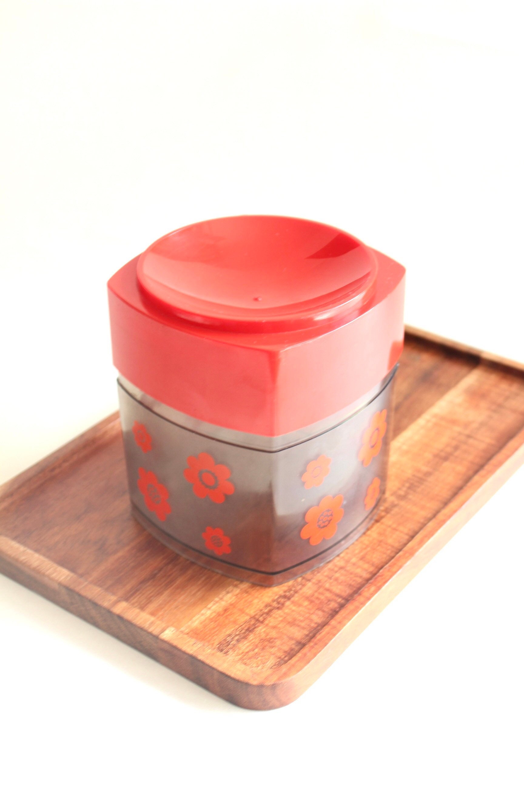 Retro Red Container Retro Storage Container Retro Red - Etsy