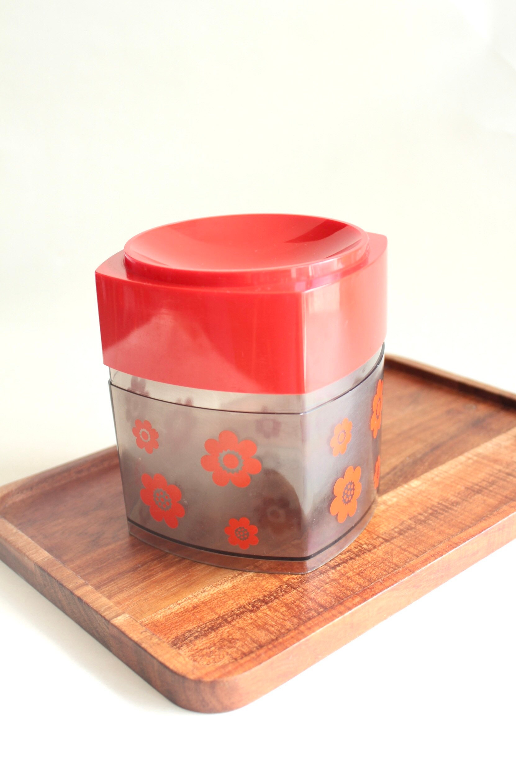 Retro Red Container Retro Storage Container Retro Red - Etsy