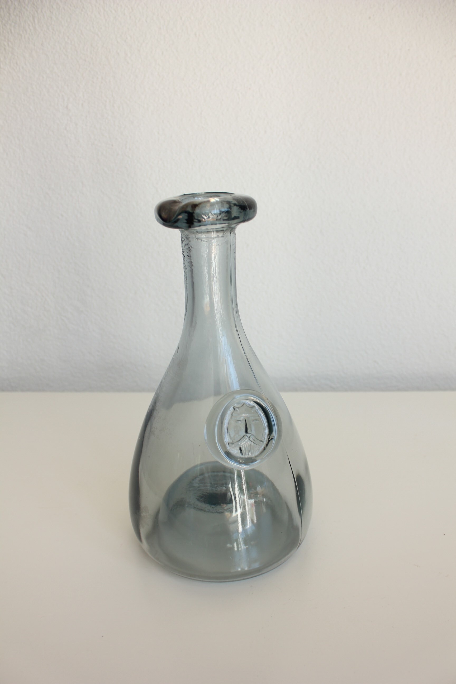Vintage 1960s Holmegaard Danish Grey Glass Viking Carafe Decanter by ...