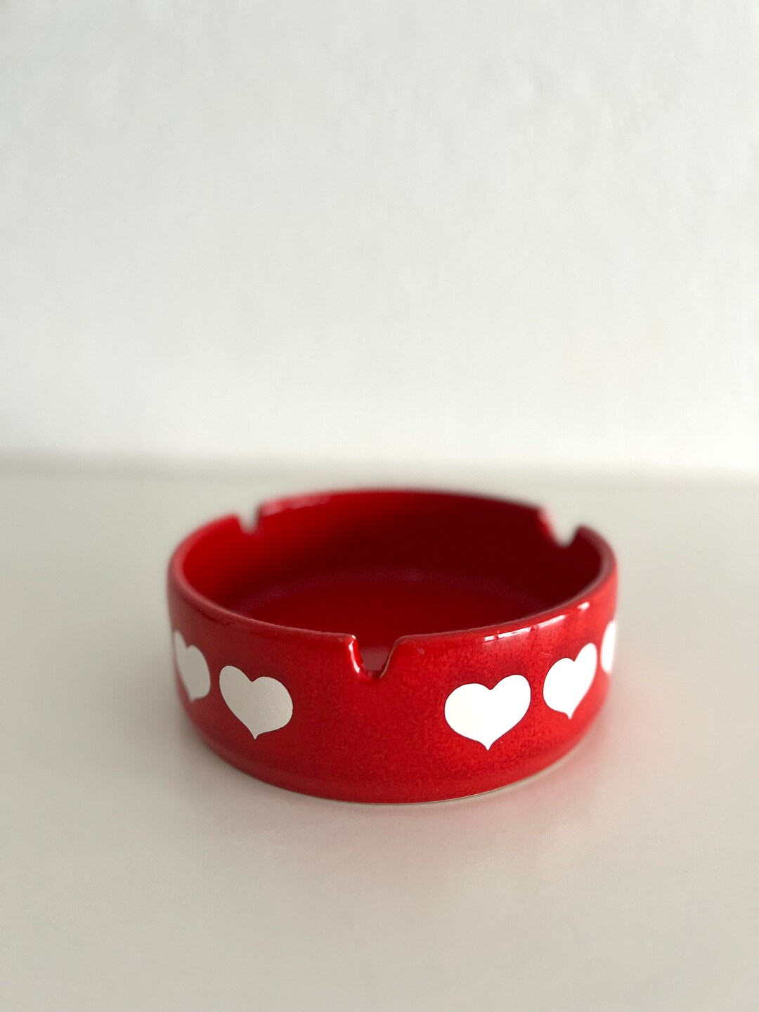 Vintage Waechtersbach Red Heart Ashtray Red Heart Smokers - Etsy