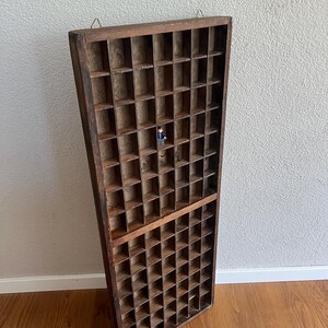 Long Vintage Rustic Letterpress Drawer, Type Drawer, Type Case Drawer ...