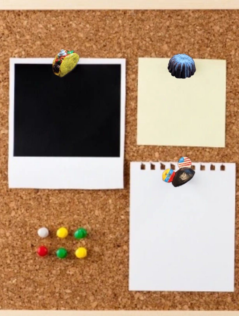 Custom Push Pins - Etsy